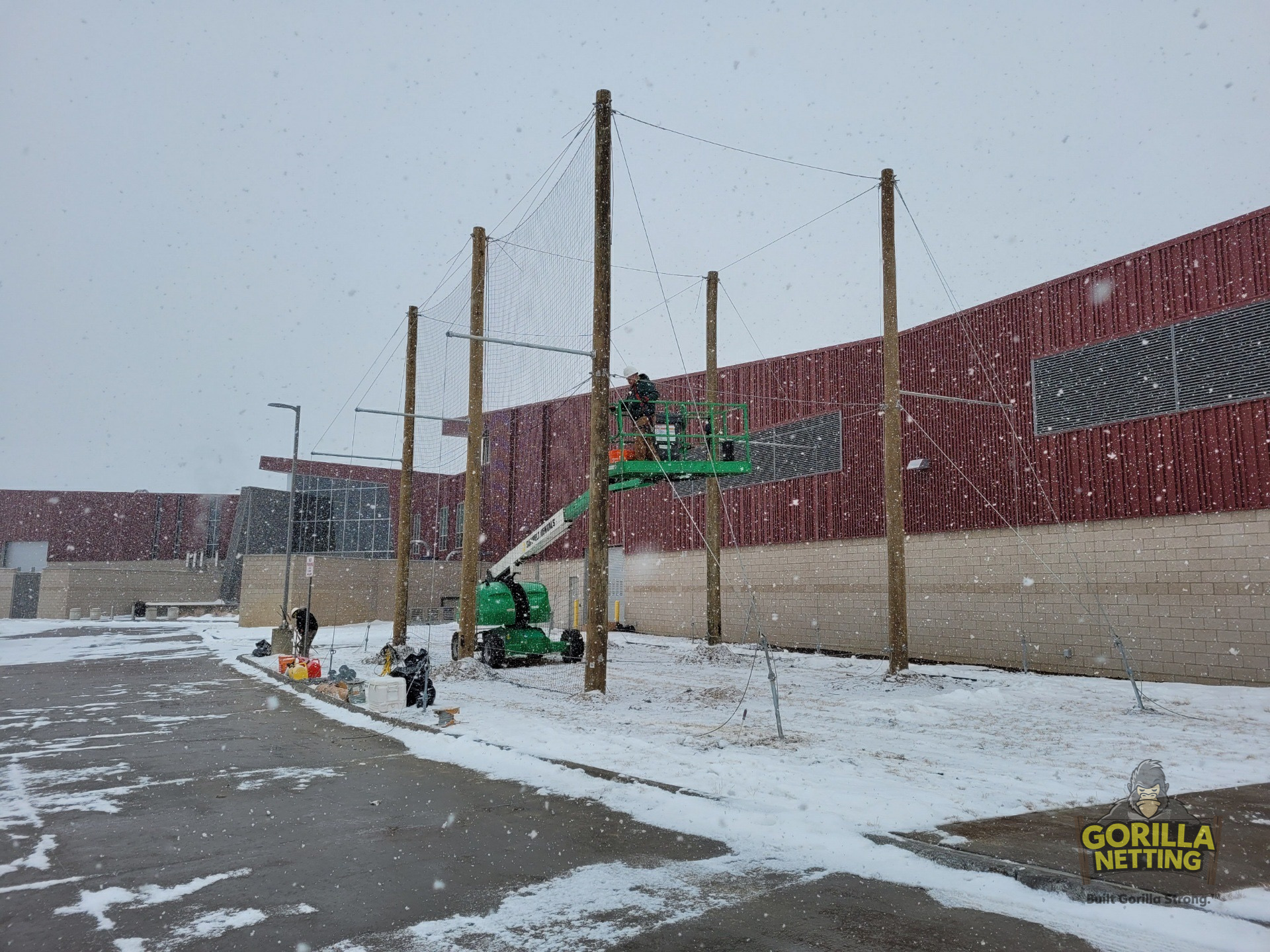 Netted Drone Enclosure Installed at Cherry Creek Innovation Campus ...