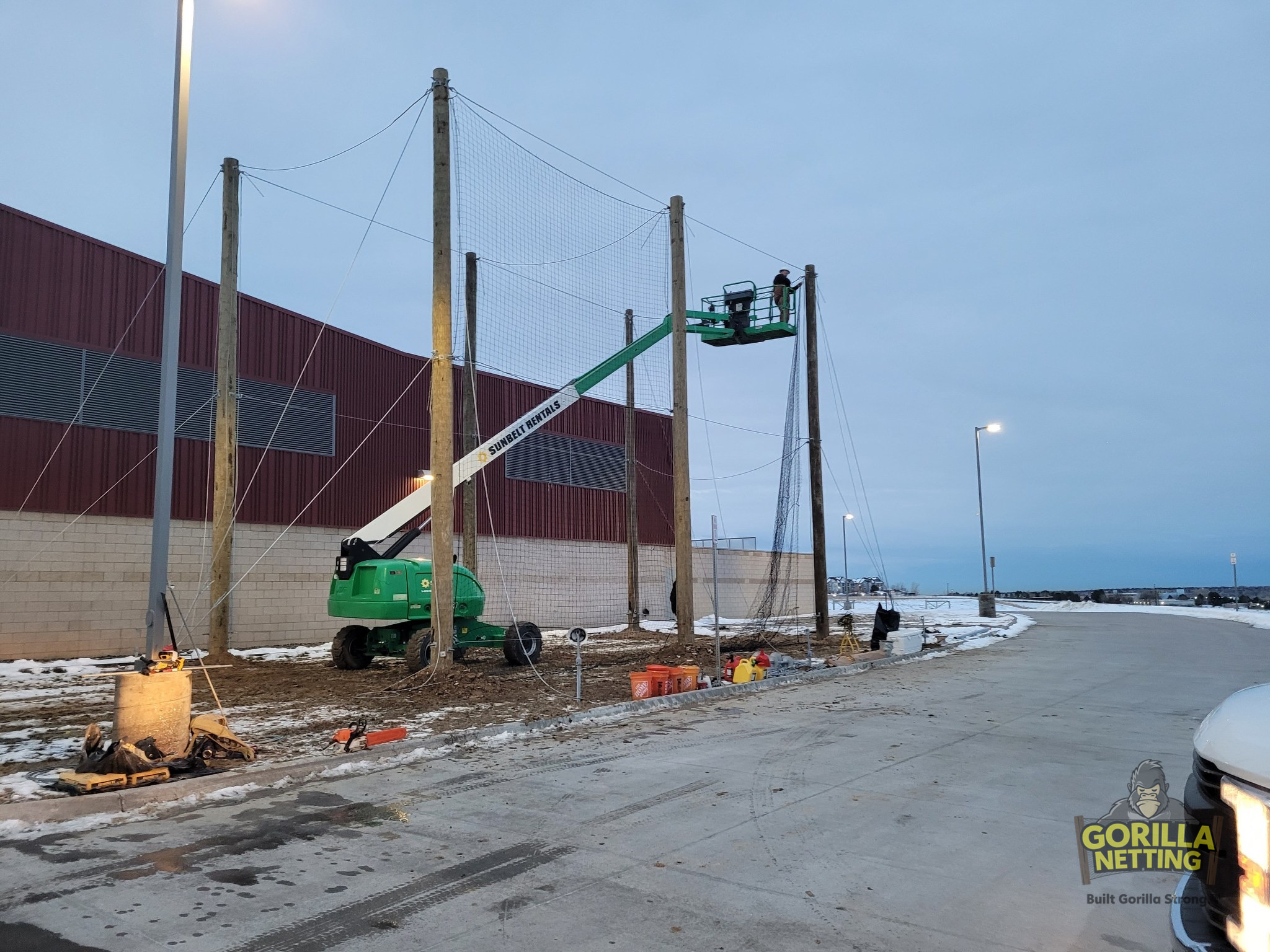 Netted Drone Enclosure Installed at Cherry Creek Innovation Campus ...