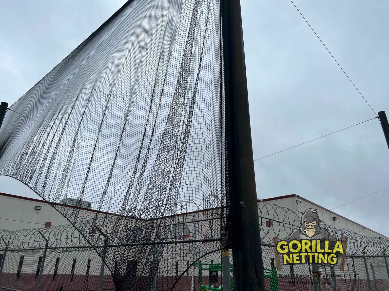 Overhead Contraband Netting Installed at CoreCivic's Wheeler ...