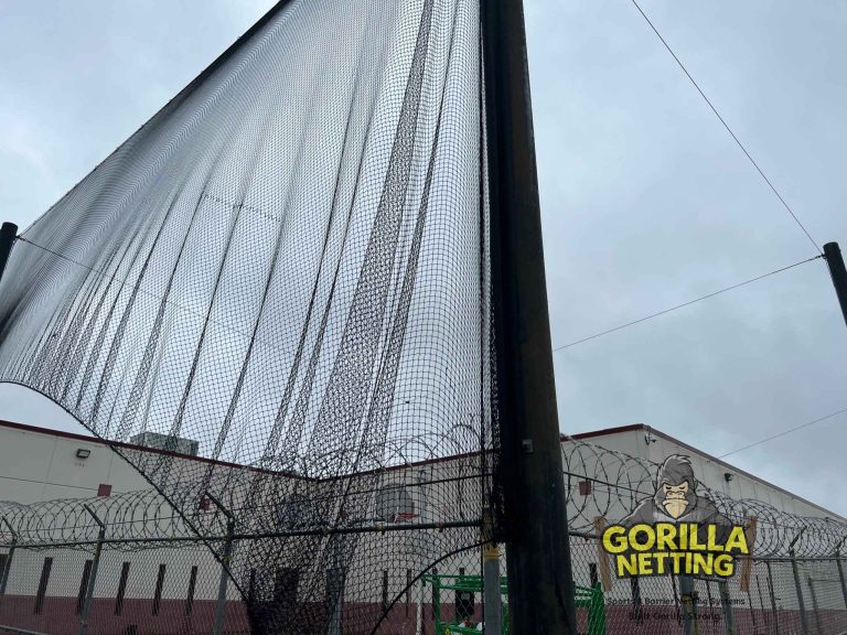 Overhead Contraband Netting Installed at CoreCivic's Wheeler ...