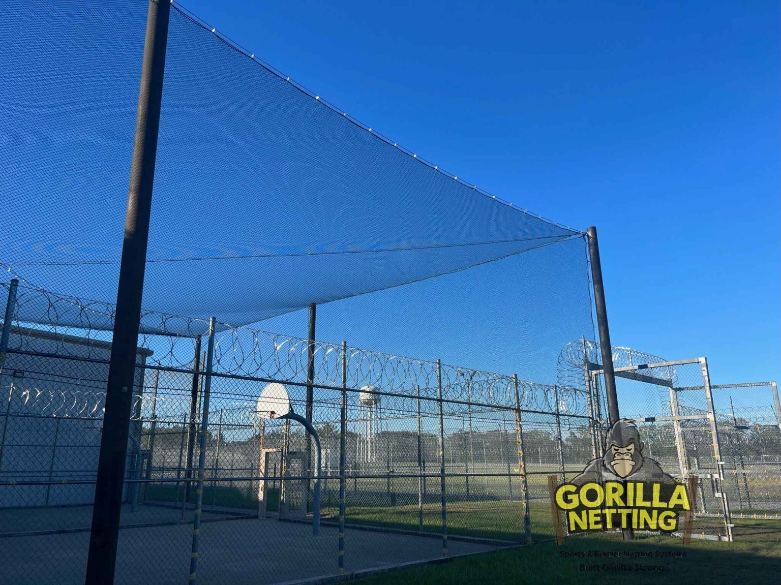 Overhead Contraband Netting Installed at CoreCivic's Wheeler ...