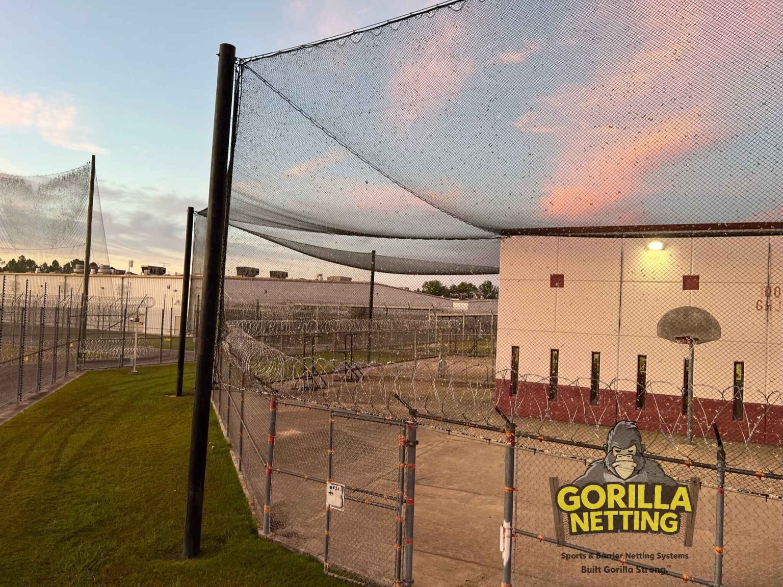 Overhead Contraband Netting Installed at CoreCivic's Wheeler ...